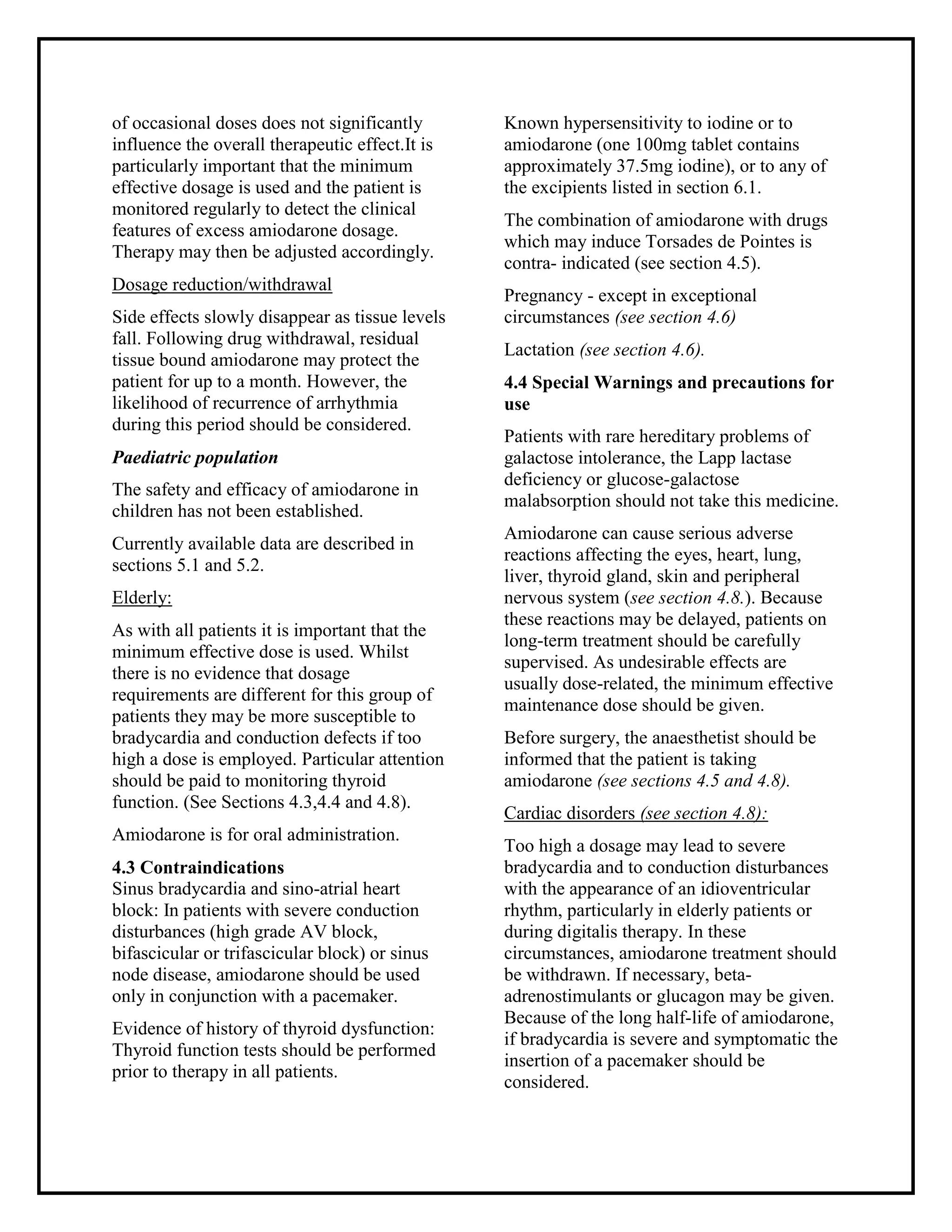 Amiodarone 200 mg tablets smpc taj pharmaceuticals | PDF
