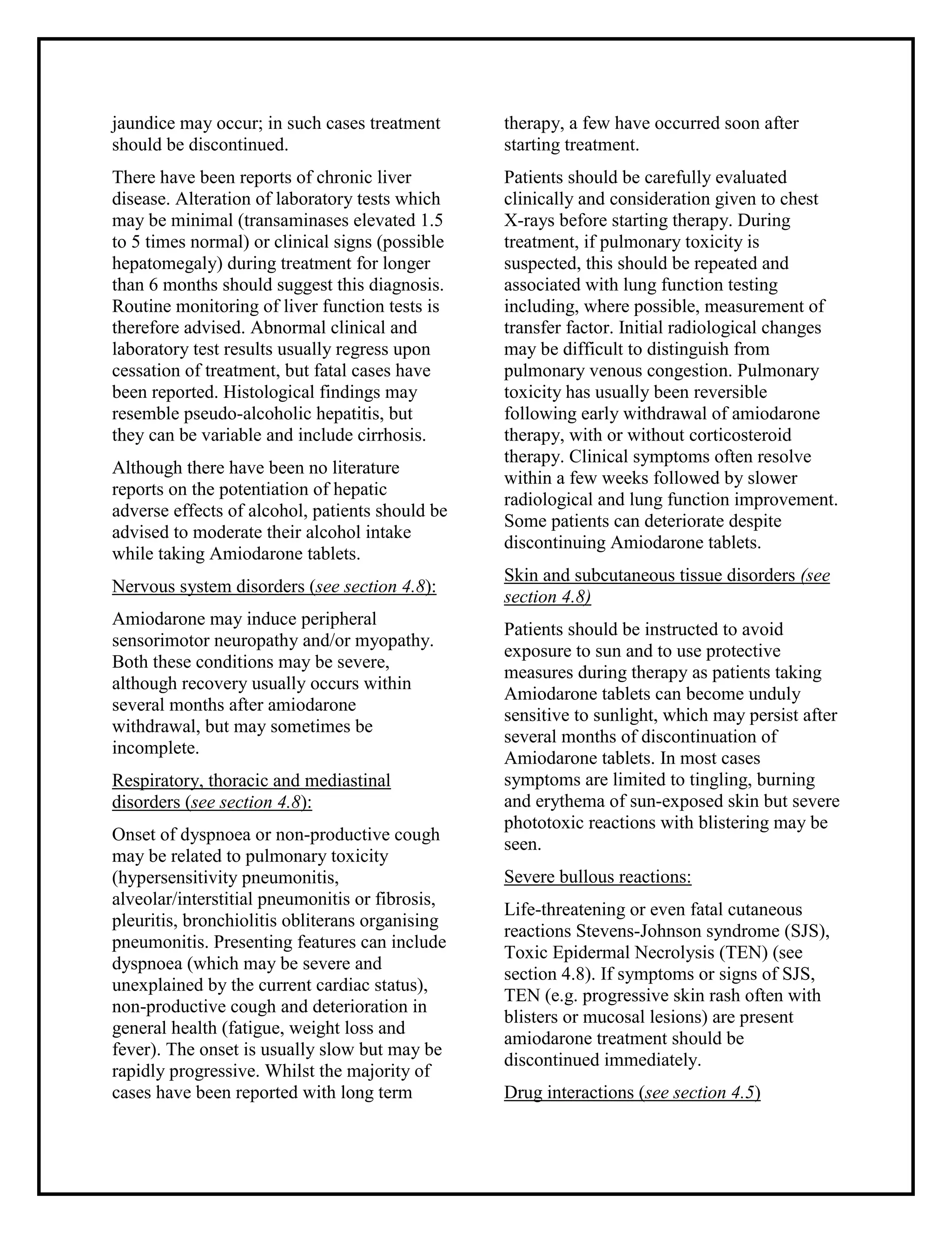 Amiodarone 200 mg tablets smpc taj pharmaceuticals | PDF