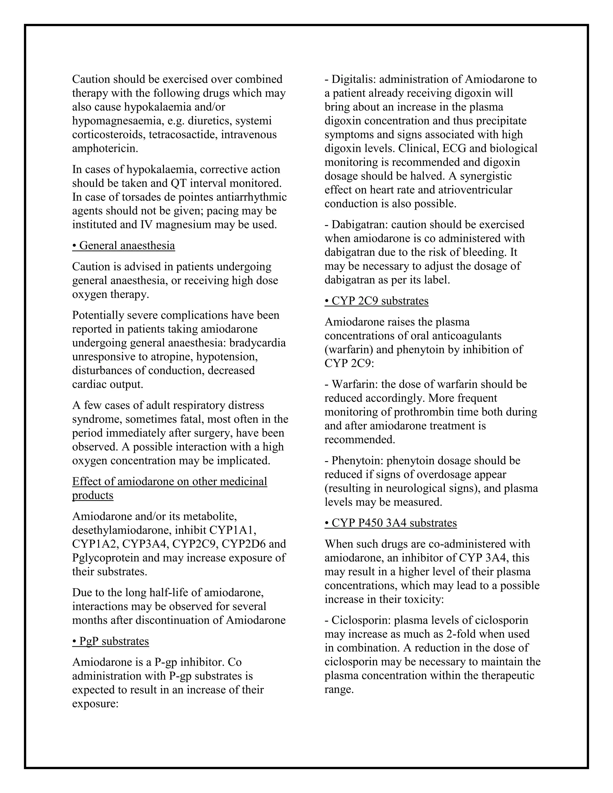 Amiodarone 200 mg tablets smpc taj pharmaceuticals | PDF