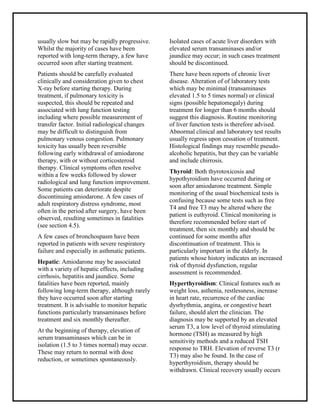 Amiodarone 30mgml injection smpc taj pharmaceuticals | PDF | Thyroid ...