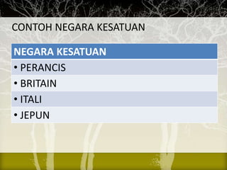 Negara Kesatuan | PPTX