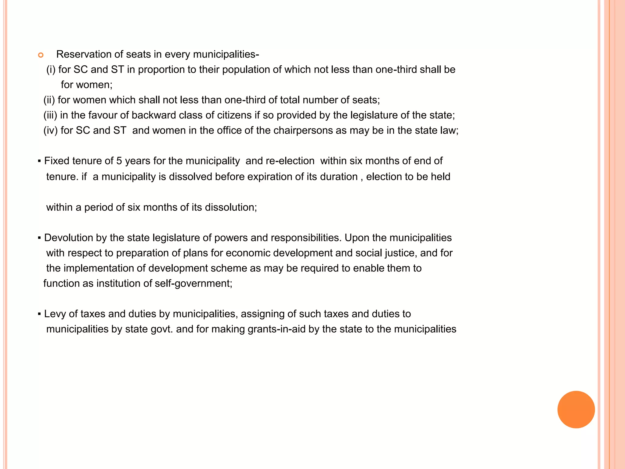 74th constitutional amendment act 1992 and Women Empowerment | PPTX