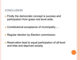 74th constitutional amendment act 1992 and Women Empowerment | PPT