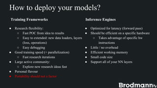 Deep Learning on Everyday Devices | PPT