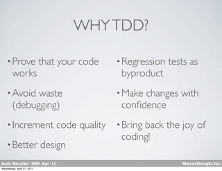 obs-tdd-intro | PPT