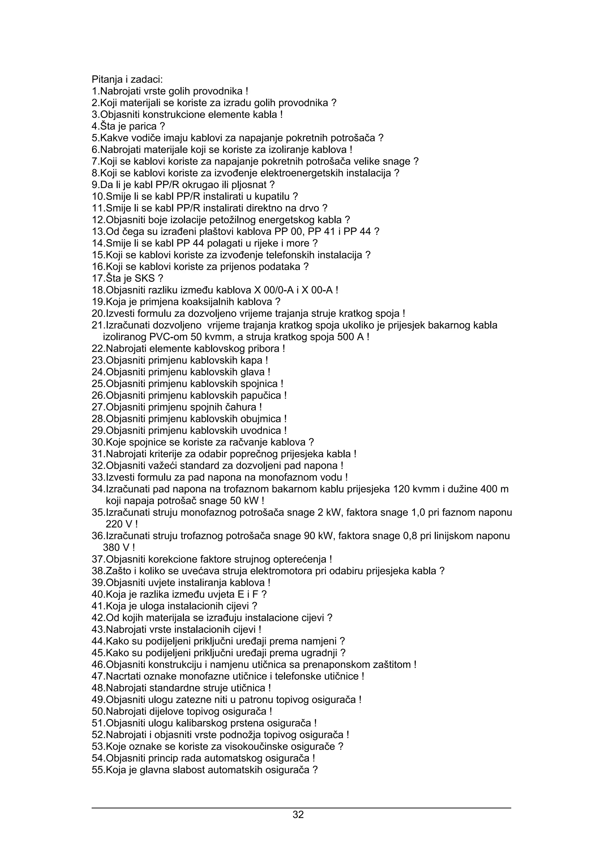 Amir halep-elektricne-instalacije-i-osvetljenje | PDF