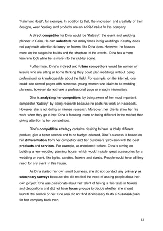 Entrepreneurship project | PDF