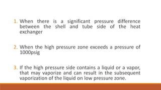 Tube rupture and other terminologies in Chemical Engineering | PPTX