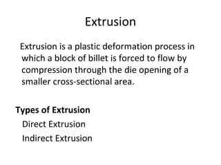 Extrusion Die Design | PPT
