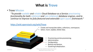 Everything you wanted to know about Trove but didn't know whom to ask! | PDF