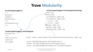 Everything you wanted to know about Trove but didn't know whom to ask! | PDF | Databases ...