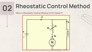 Speed Control of DC Motor presentation for education | PPT