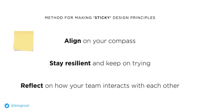 UX Australia 2018 - Making 'Sticky' Design Principles - Amirul Nasir | PPT