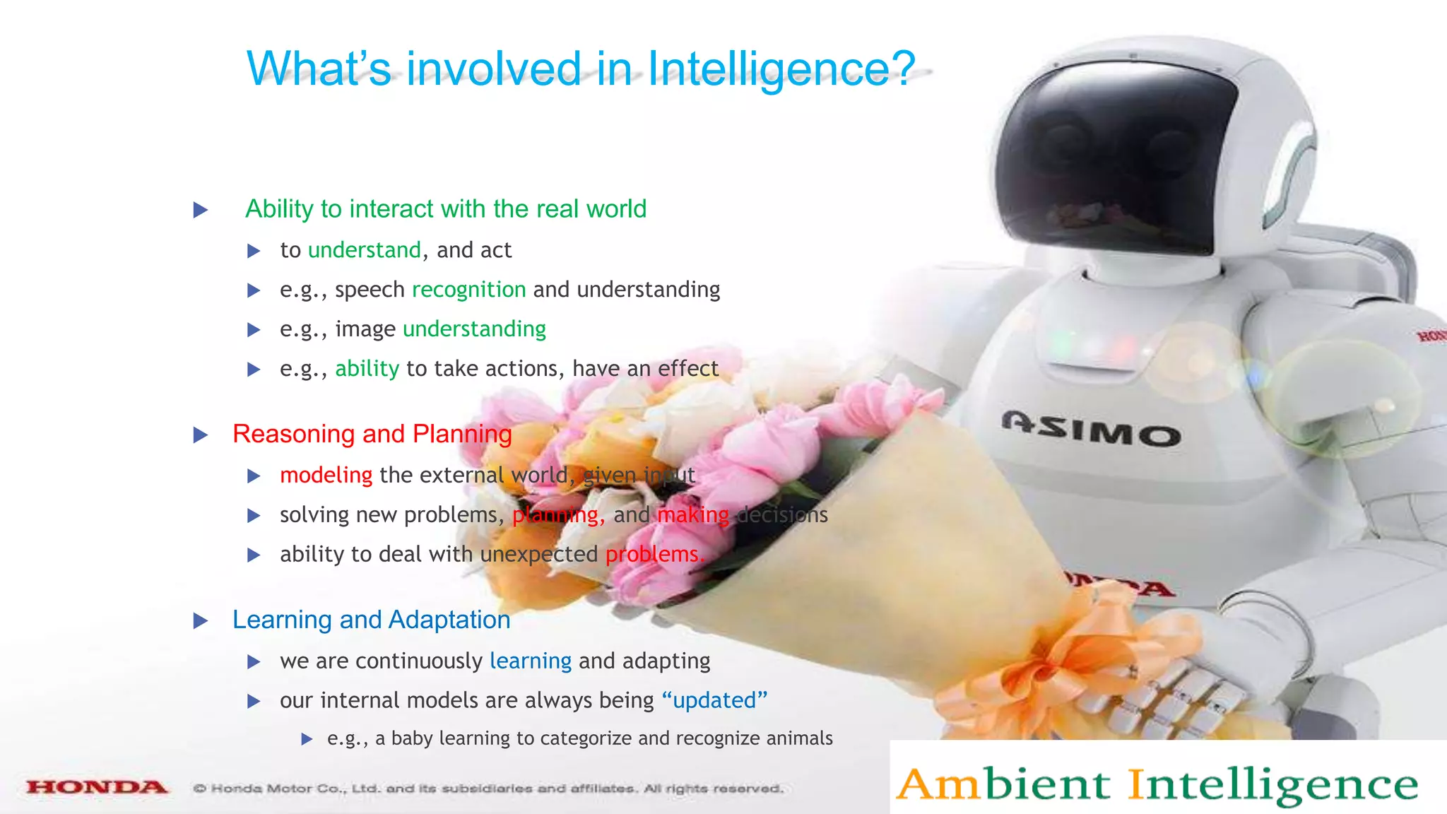 Ambient intelligence (AmI) | PPTX