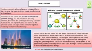 Nuclear power presentation on environment science .pptx