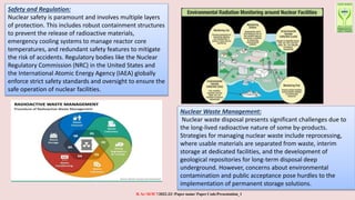 Nuclear power presentation on environment science .pptx