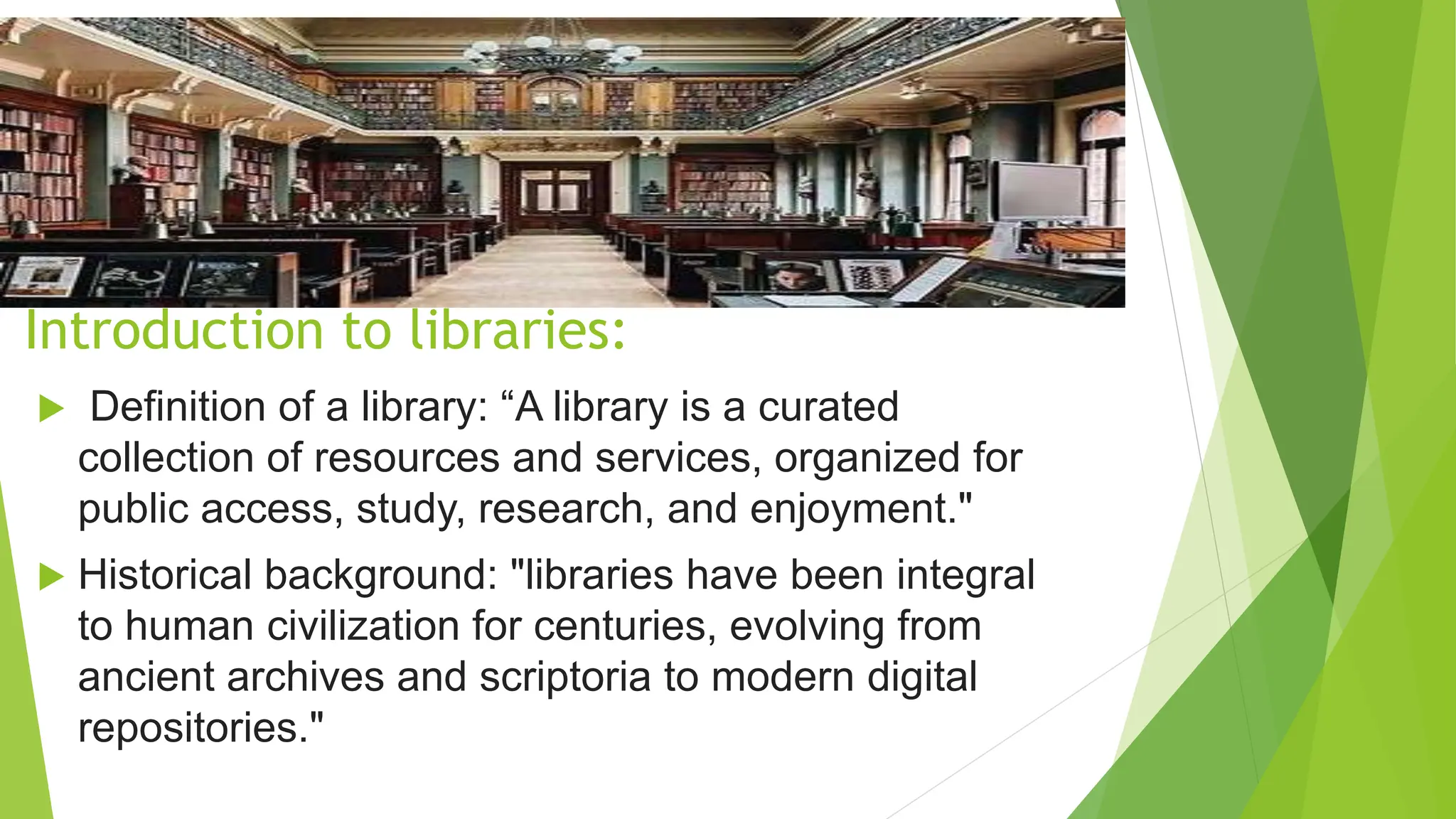 Library as a learning resources......... | PPTX