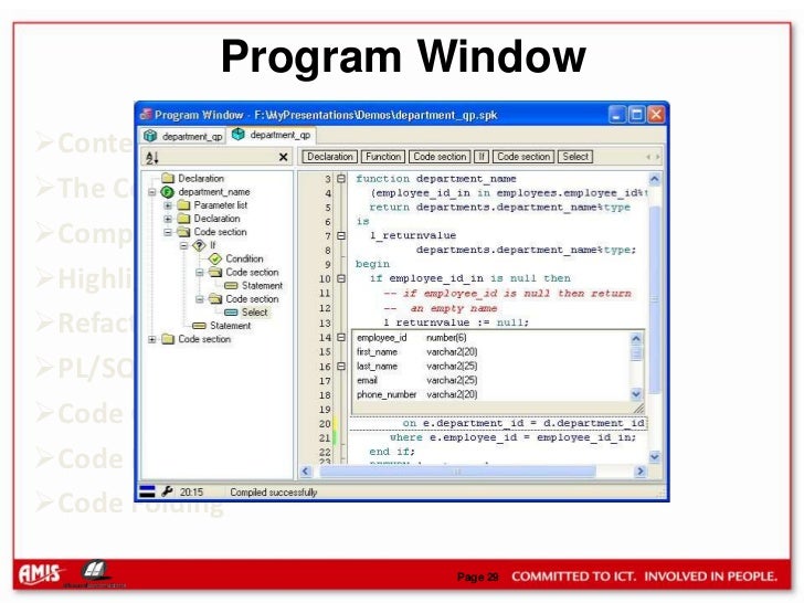 Pl Sql Developer Execute Current Statement Visalasopa