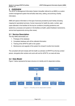 AMIS System Documentation (Presentation) | DOC