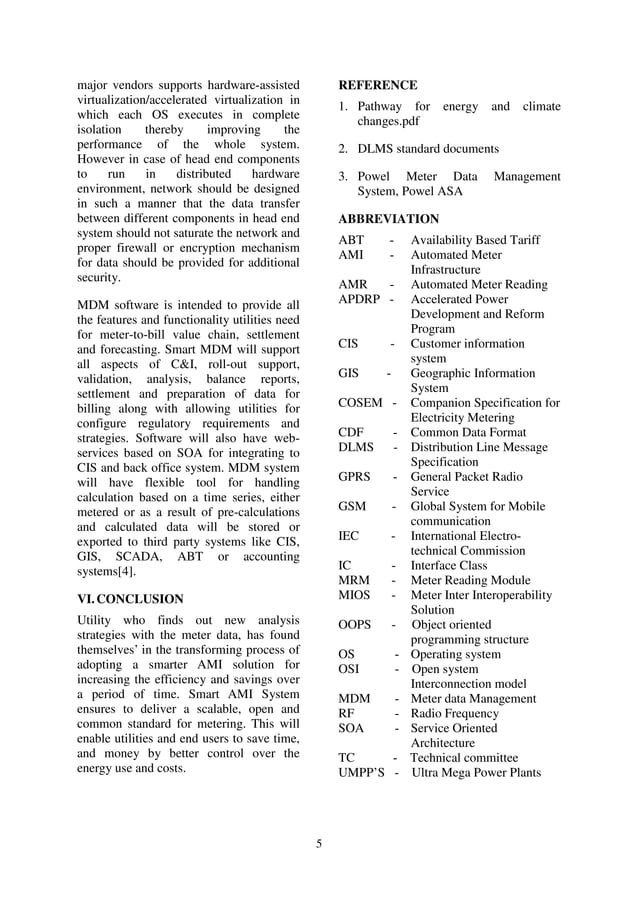 Ami system using dlms | PDF