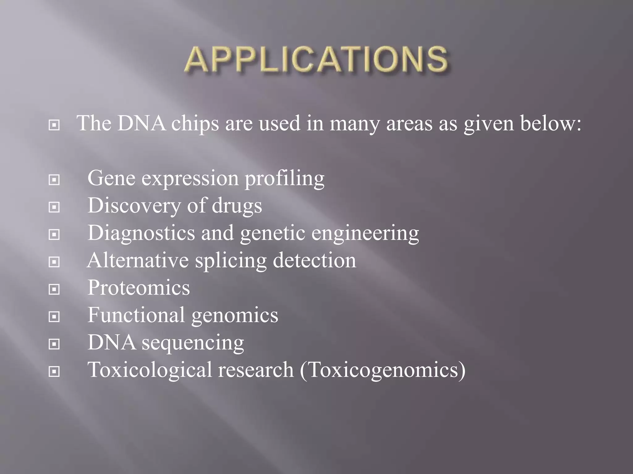 DNA MICROARRAY | PPTX