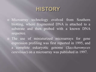 DNA MICROARRAY | PPTX
