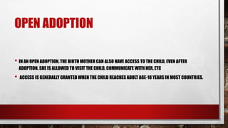 SOCIAL CASE WORK WITH CHILDREN IN ADOPTION | PPTX