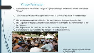 Role of panchayati Raj in Rural Development | PPTX