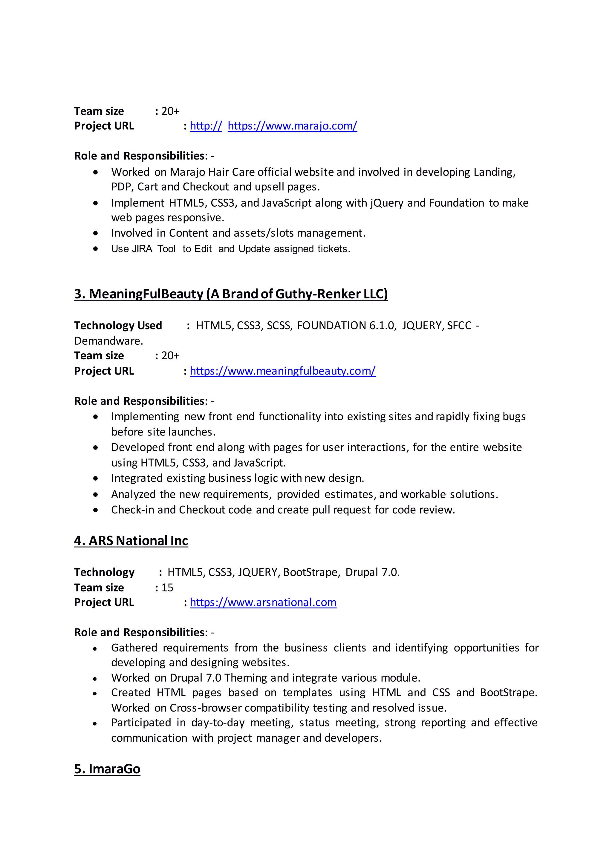 Resume Amit - Front-End-Developer | DOCX