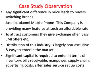 Mobile Industry Case Study | PPTX