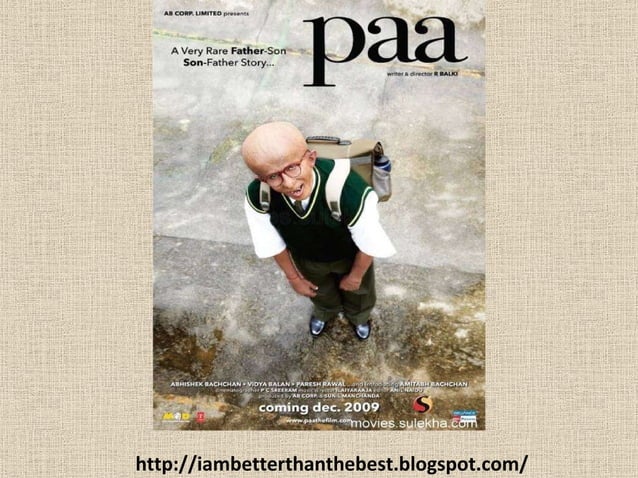 PAA... Amitabh to Auro | PPT