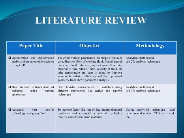 cfd analysis research proposal | PPTX | Physics | Science