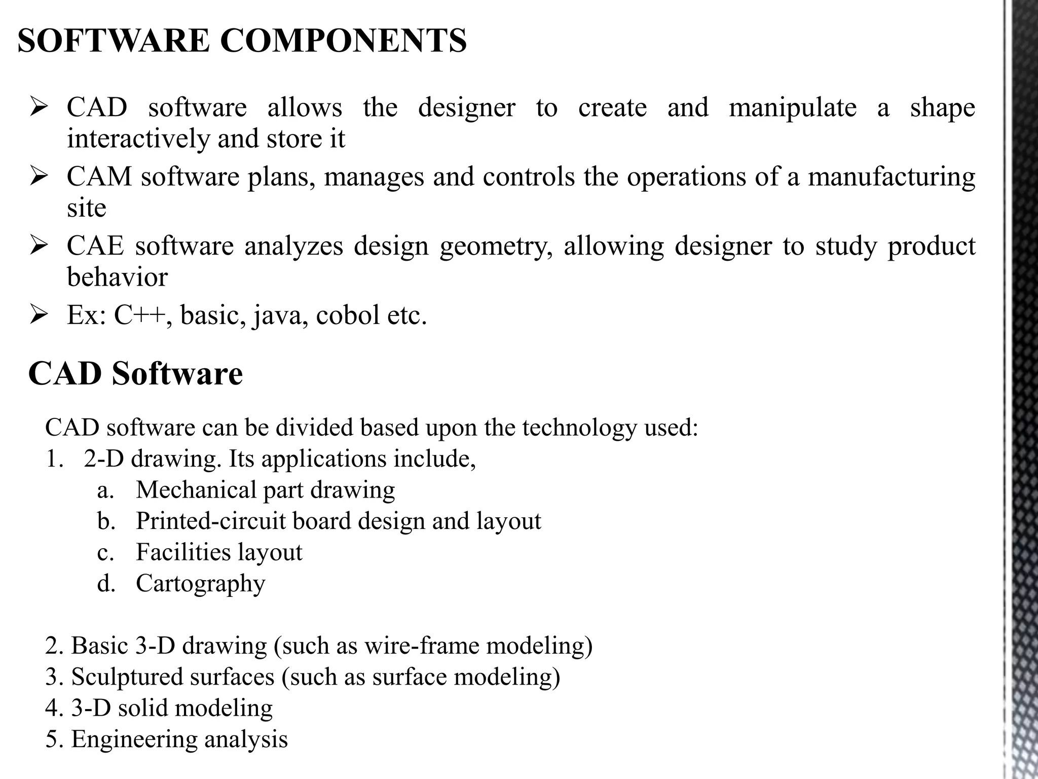 computer aided design | PPTX