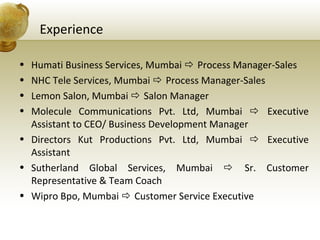 Amita dhusia process manager sales-12_ppt | PPT