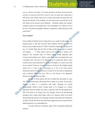 Amitav Ghosh S Travel Writing | PDF