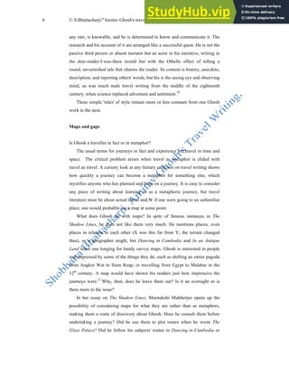Amitav Ghosh S Travel Writing | PDF