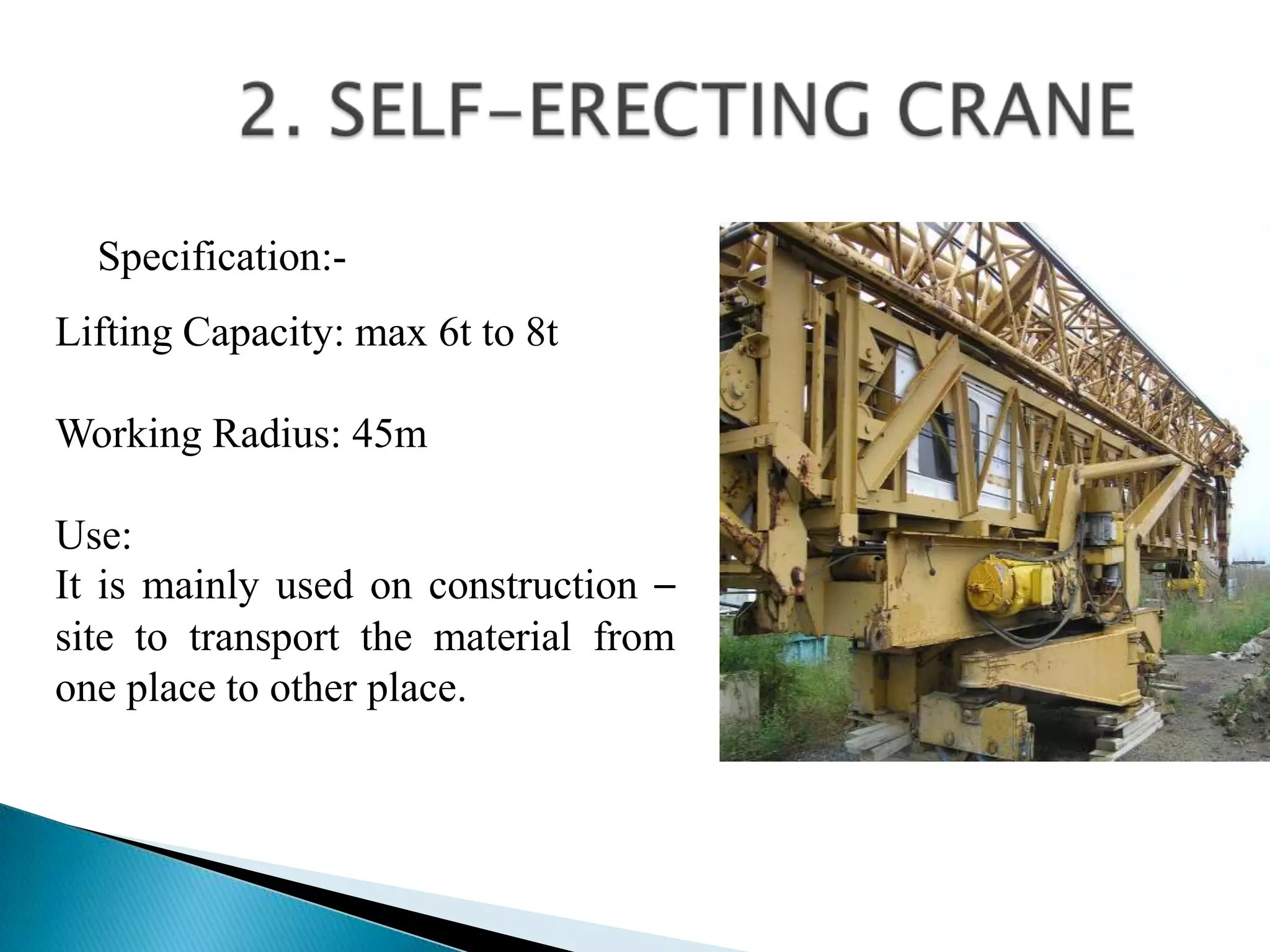 Amit crane ppt | PPTX