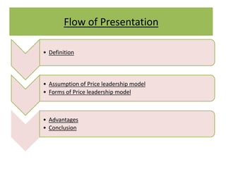 Price Leadership Model | PPTX