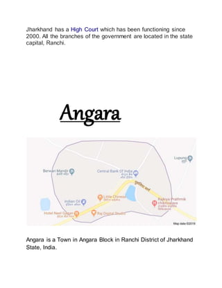 Simple Report on Village visit | DOCX