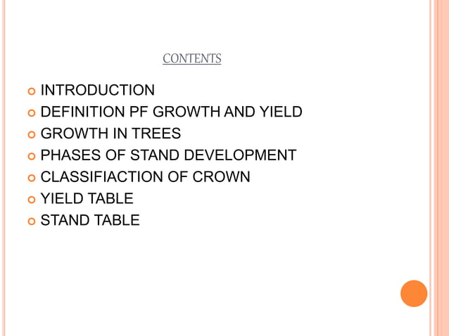 forest biometry | PPTX
