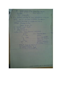 Pharmacy notes | DOC