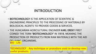 Biotechnology - An Introduction.pptx
