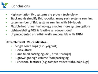 Advanced IML Systems Technology to Minimize Cost | PPTX