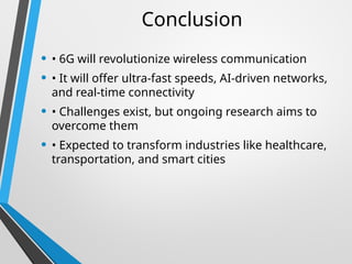 6G network technical seminar presentation.pptx