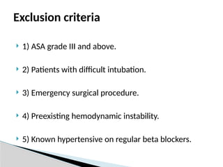 Comparison of Dexmedetomidine with fentanyl in attenuation of pressor ...