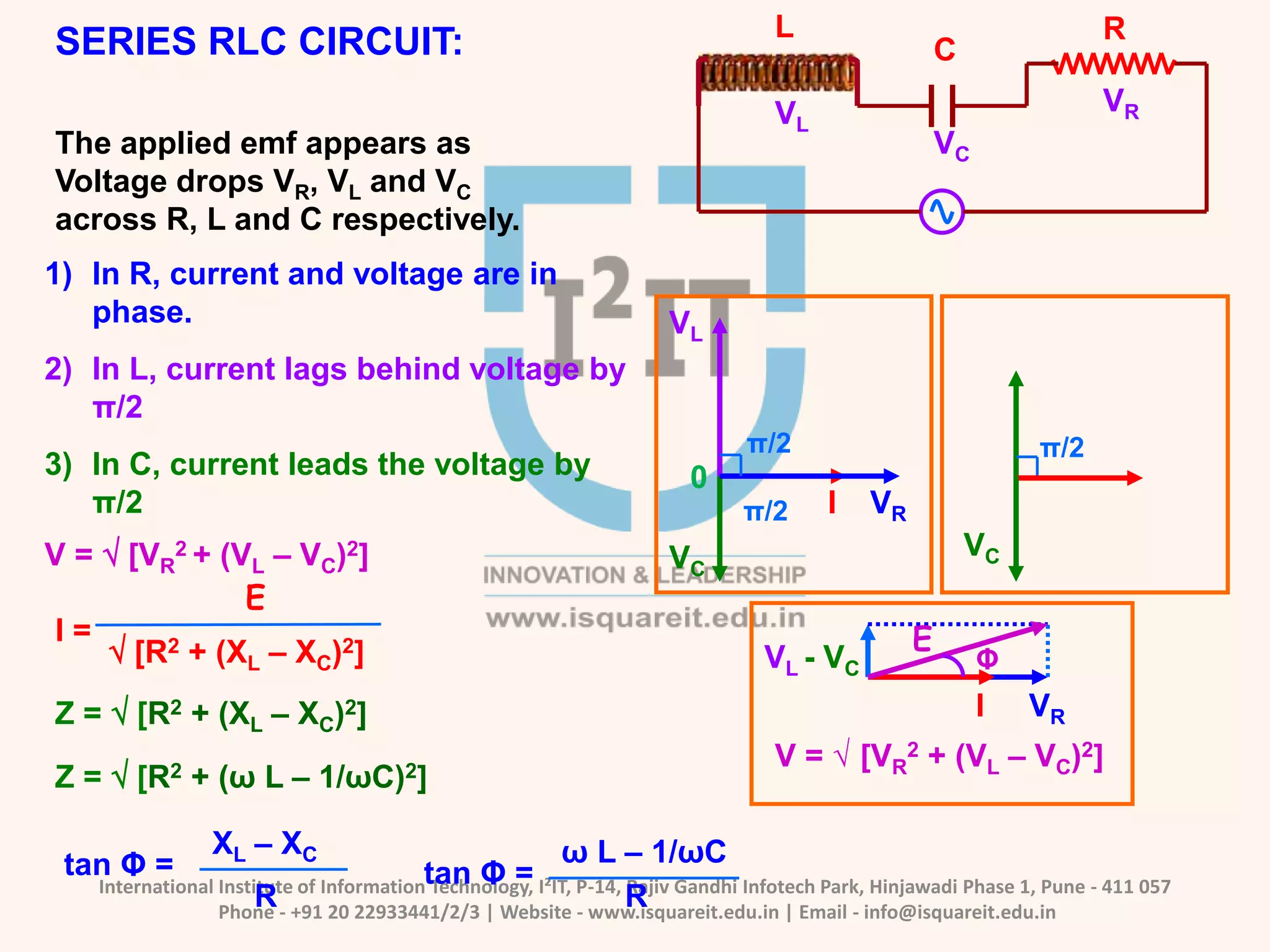 AC Fundamental & Single Phase AC Circuit | PPT