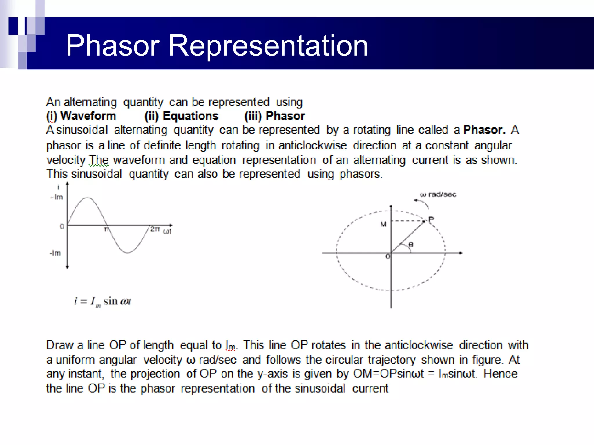 Introduction to Single-Phase AC Circuit | PPTX
