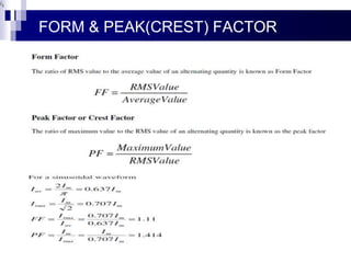 Introduction to Single-Phase AC Circuit | PPTX