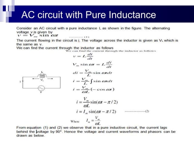 Introduction to Single-Phase AC Circuit | PPTX | Physics | Science