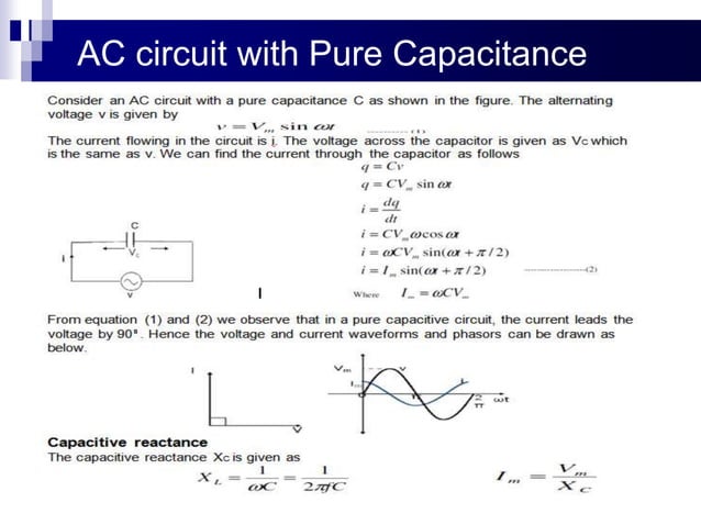 Introduction to Single-Phase AC Circuit | PPTX | Physics | Science